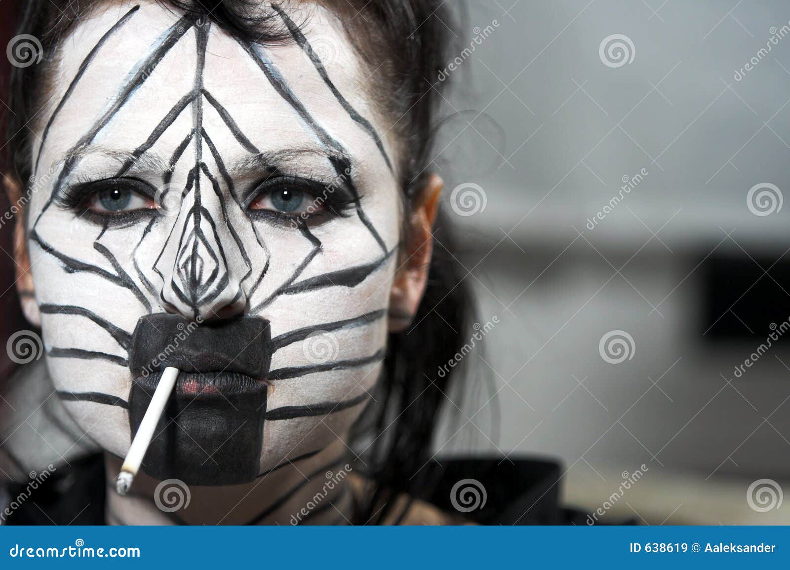 Smoking zebra stock image. Image of safari, girl, background - 638619