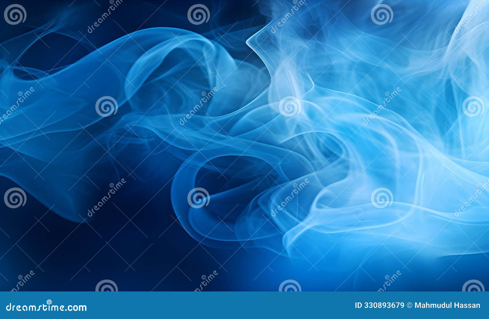 Abstract Blue Smoke Background. Smoky Background Texture Stock ...