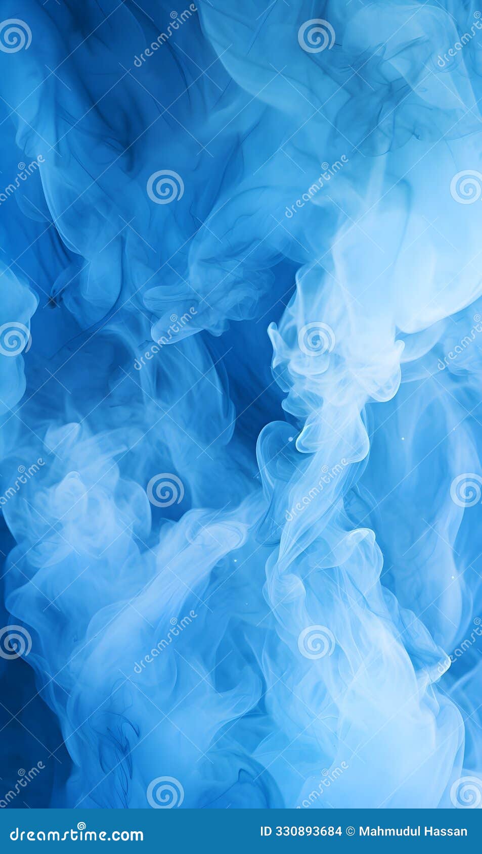 Abstract Blue Smoke Background. Smoky Background Texture Stock ...