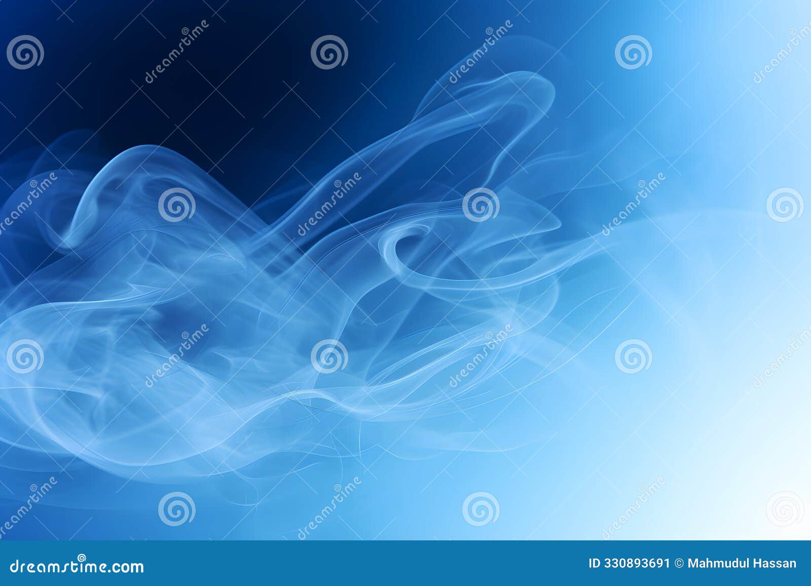 Abstract Blue Smoke Background. Smoky Background Texture Stock ...