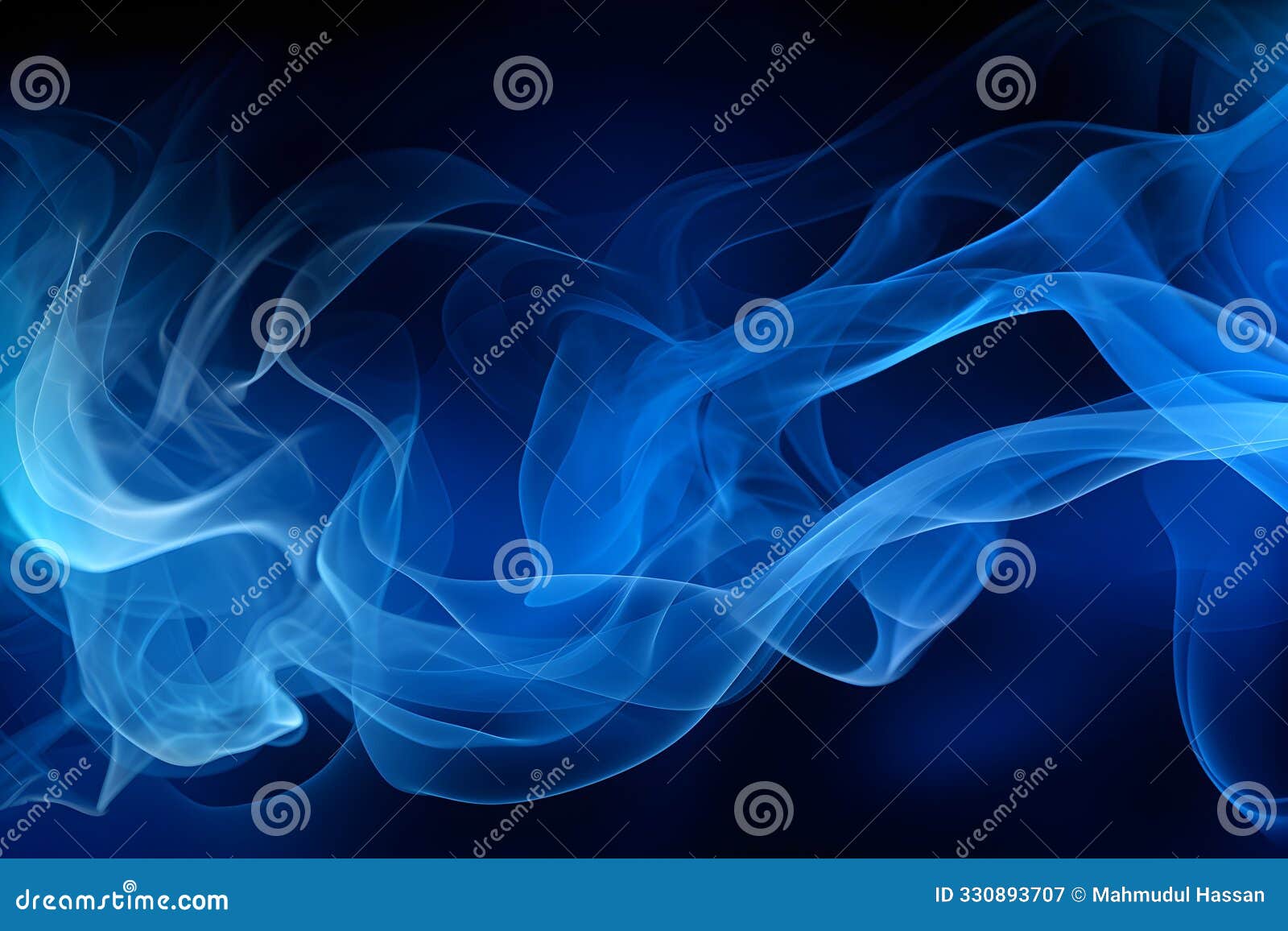 Abstract Blue Smoke Background. Smoky Background Texture Stock ...