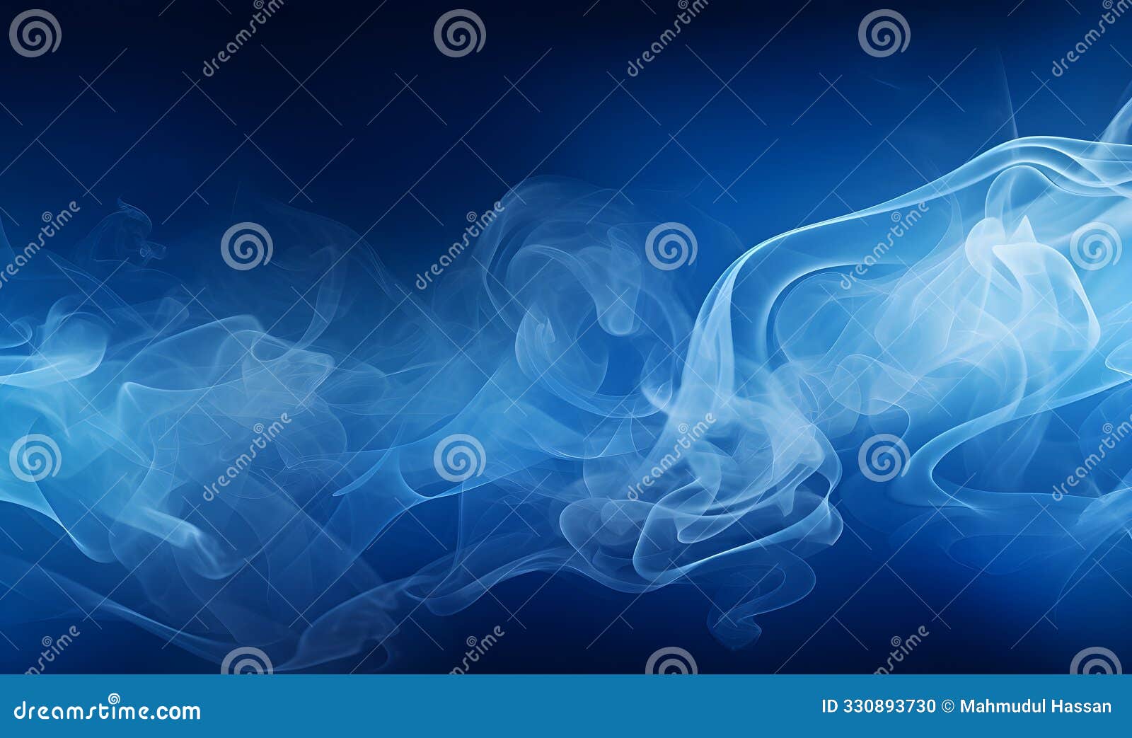 Abstract Blue Smoke Background. Smoky Background Texture Stock ...
