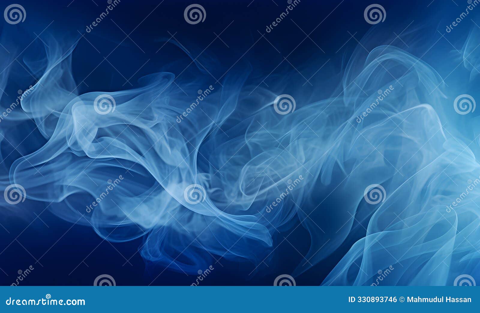 Abstract Blue Smoke Background. Smoky Background Texture Stock ...