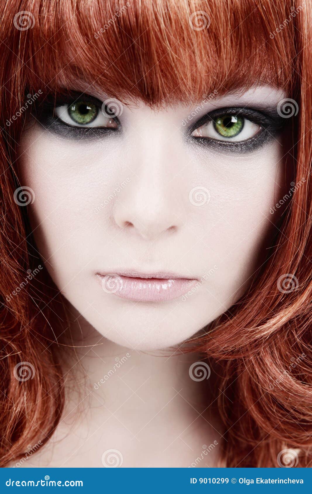 Smoky eyes stock image. Image of fashion, sadness, beauty - 9010299