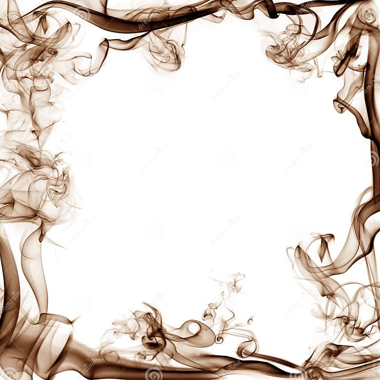 Smoky frame stock illustration. Illustration of aroma - 9001382