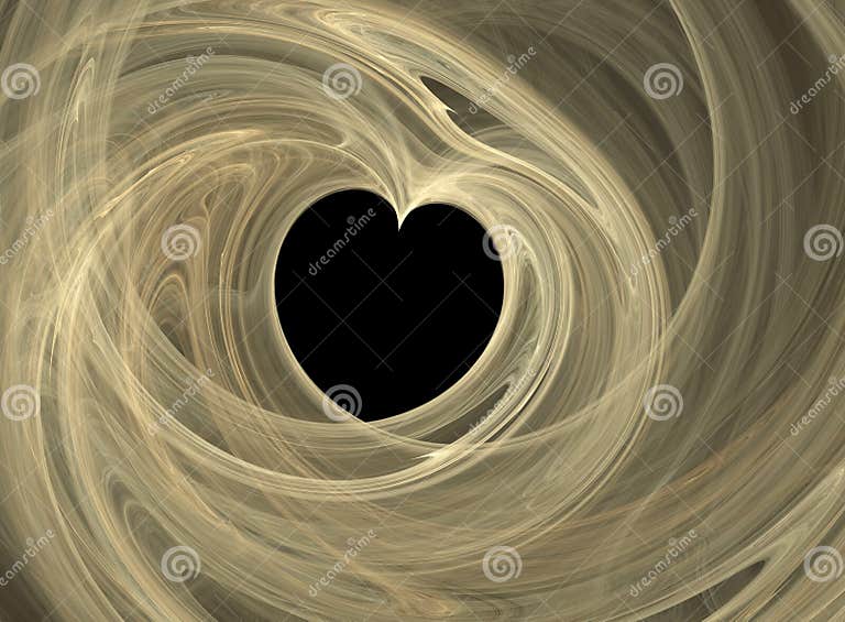 Smoky heart stock illustration. Illustration of design - 1786655