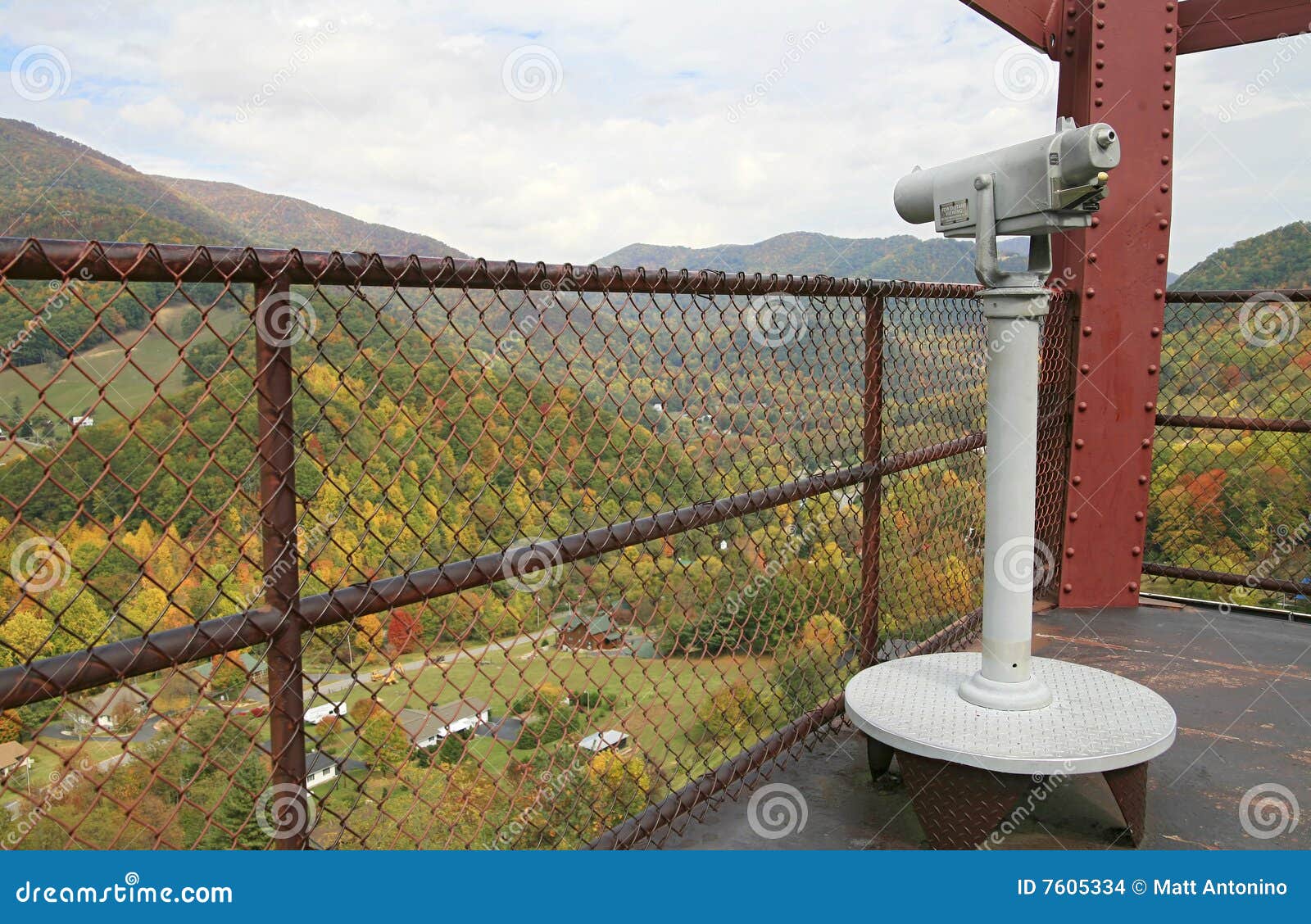 Smoky Mountain lookout stock photo. Image of seasons, appalachian - 7605334