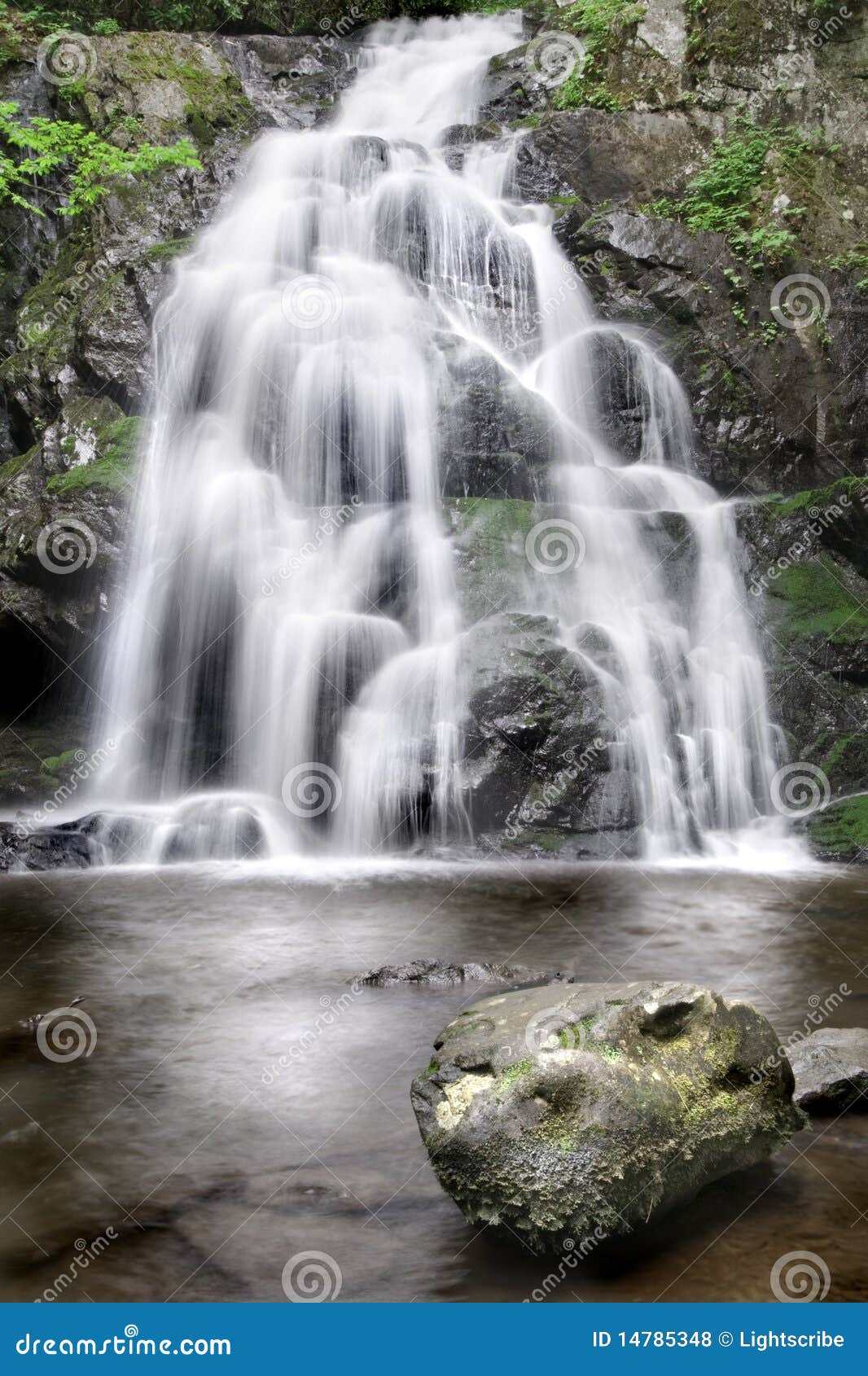 Smoky Mountain Stream stock photo. Image of landscape - 14785348