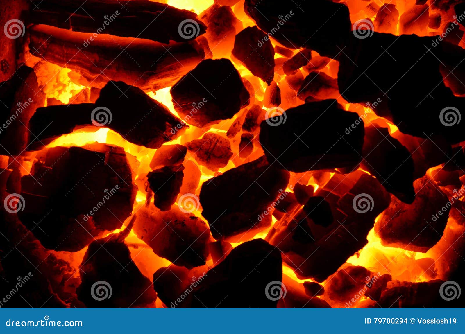 Smoldering Coal Anthracite. Stock Photo - Image of energy, flames: 79700294