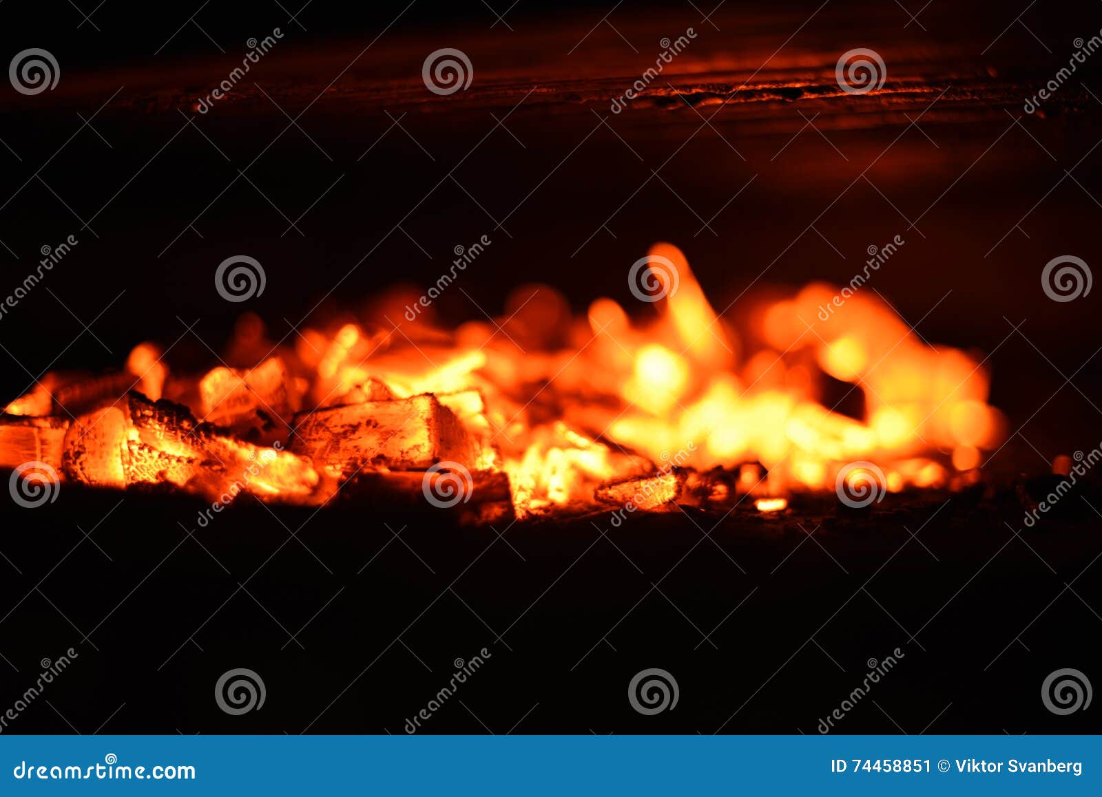 Smoldering coals stock image. Image of design, blazing - 74458851