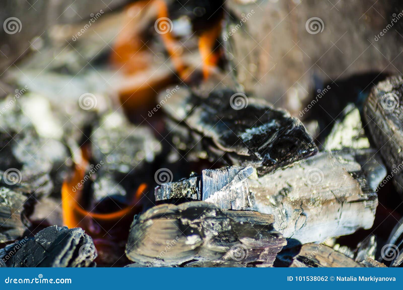 The smoldering coals stock photo. Image of smolder, burning - 101538062