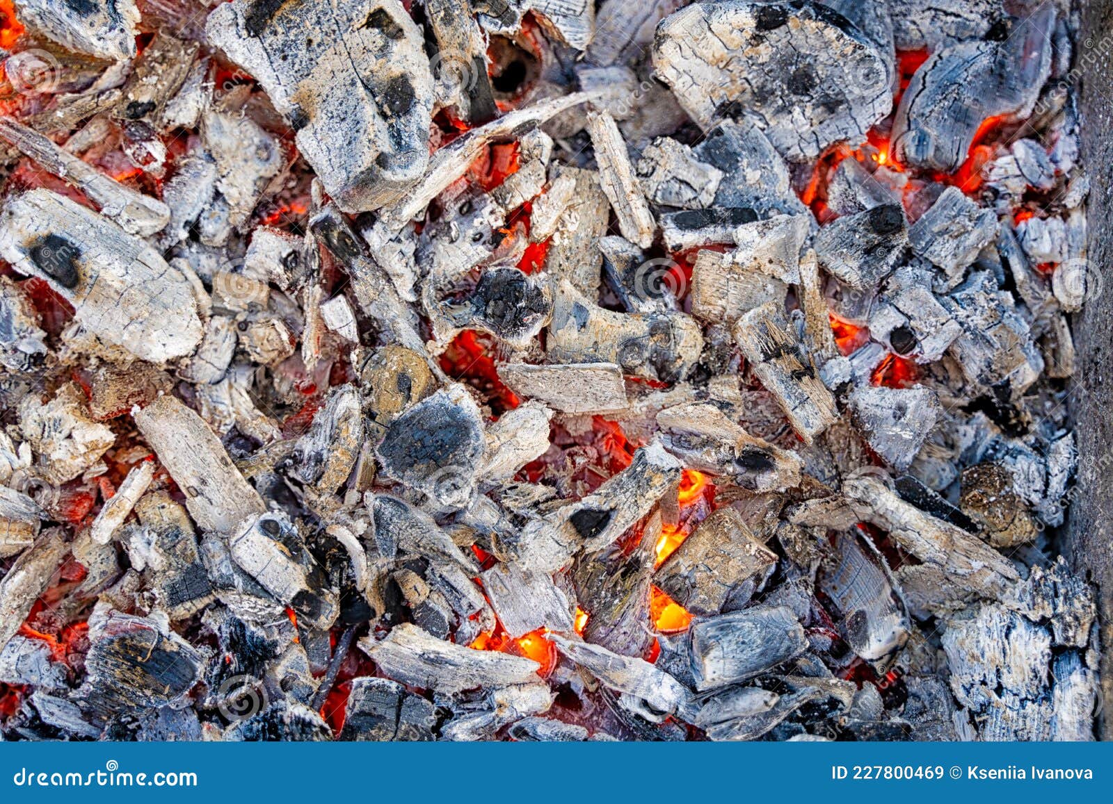 Smoldering Embers As a Background Image Stock Image - Image of ...