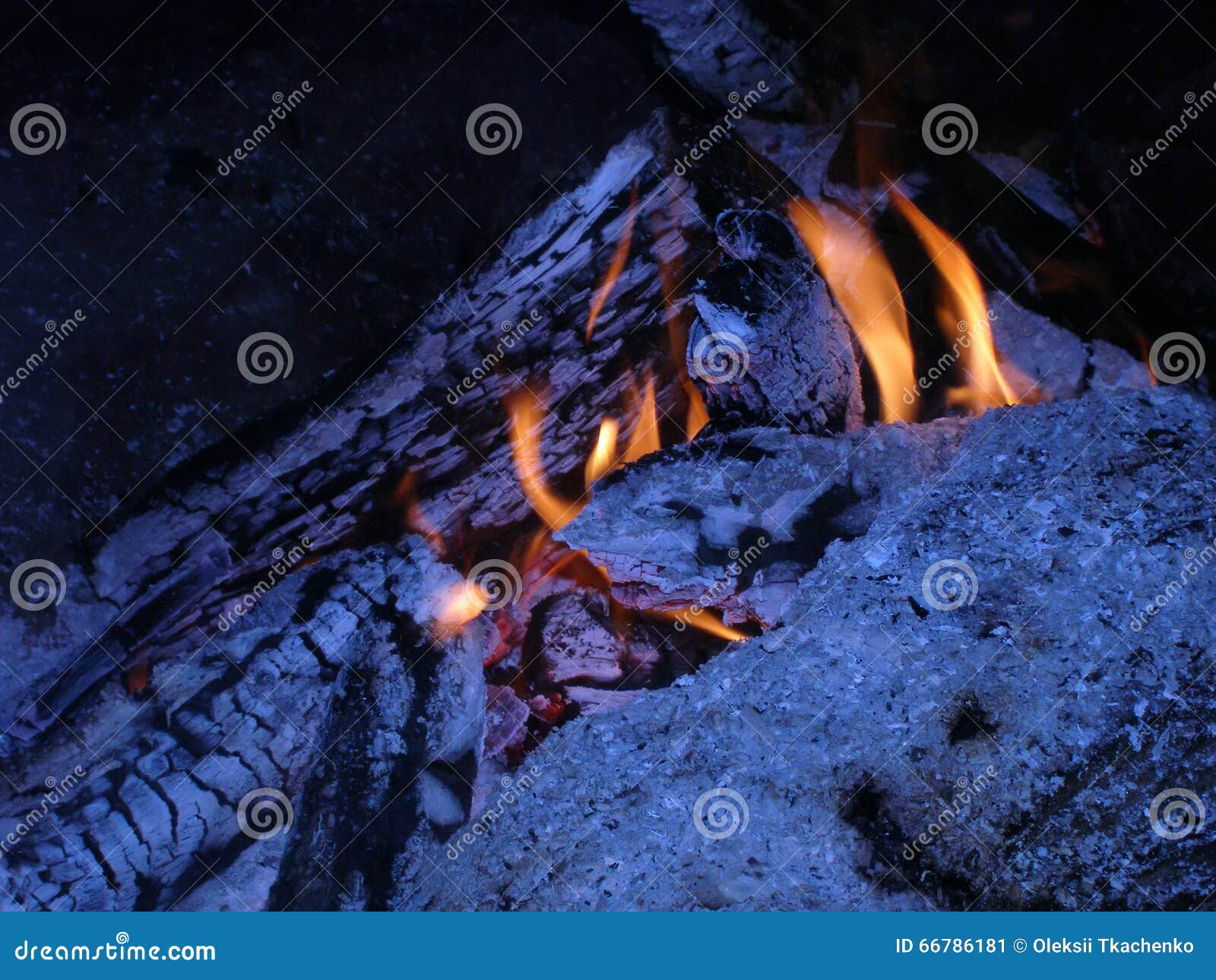 Smoldering fire stock image. Image of backgrounds, temperature - 66786181