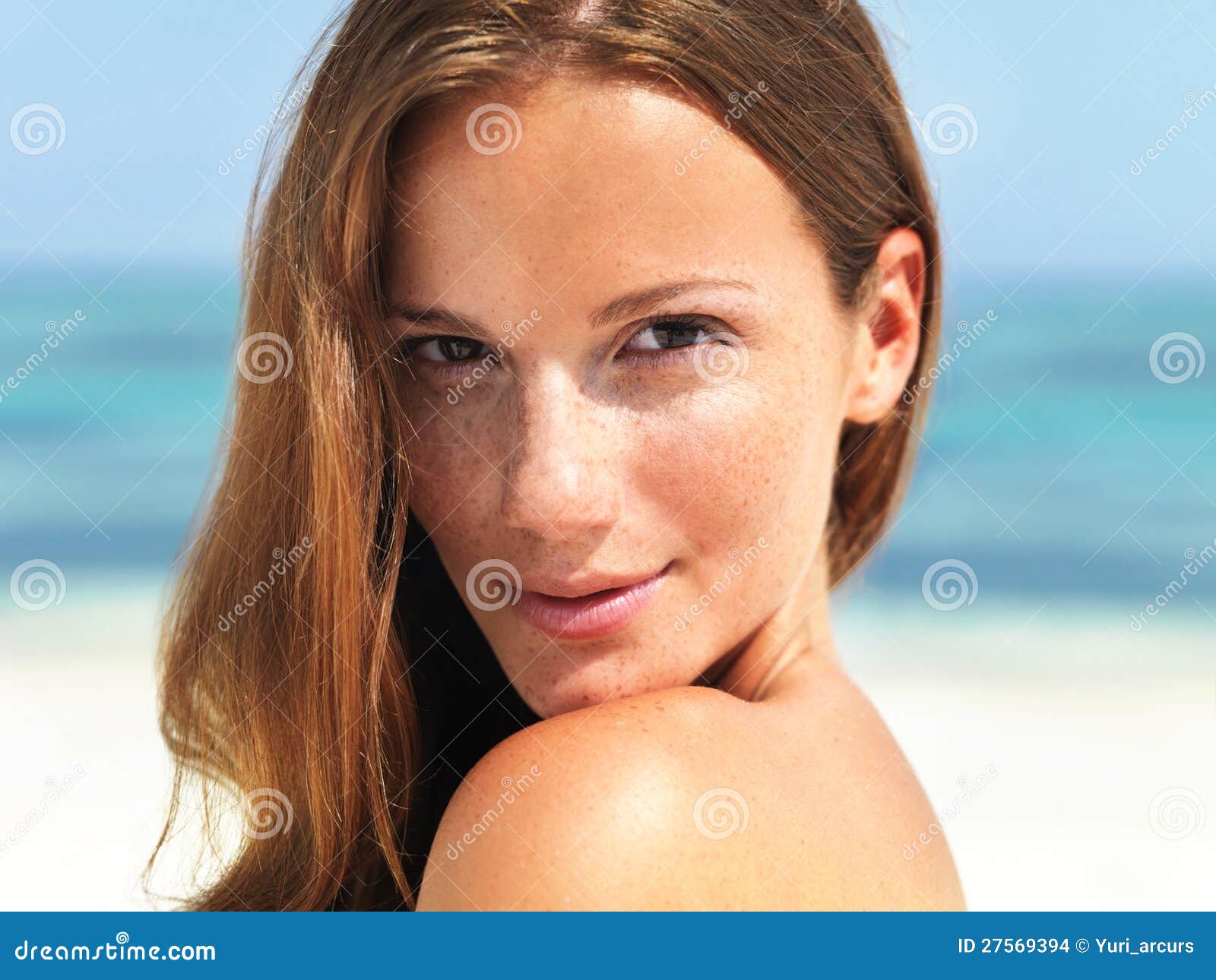Smoldering Gaze Beneath the Summer Sun Stock Photo - Image of ...