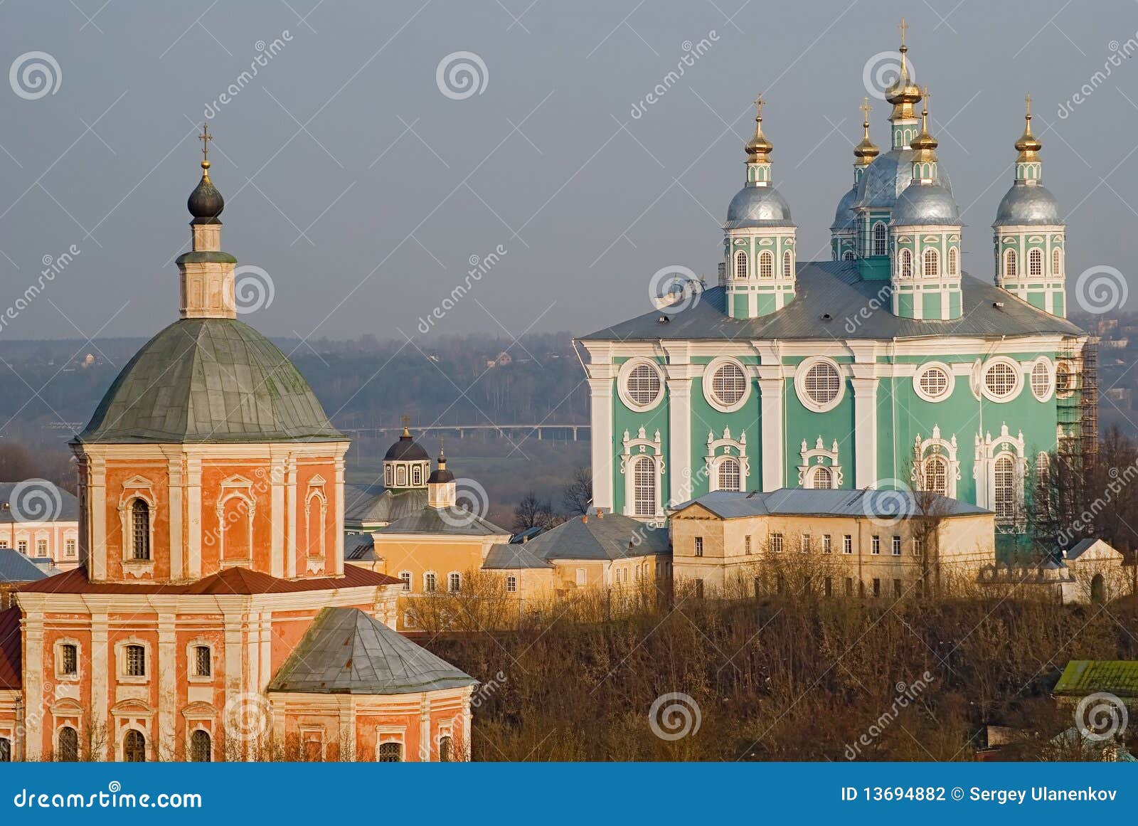Smolensk Cathedral stock photo. Image of church, russia - 13694882