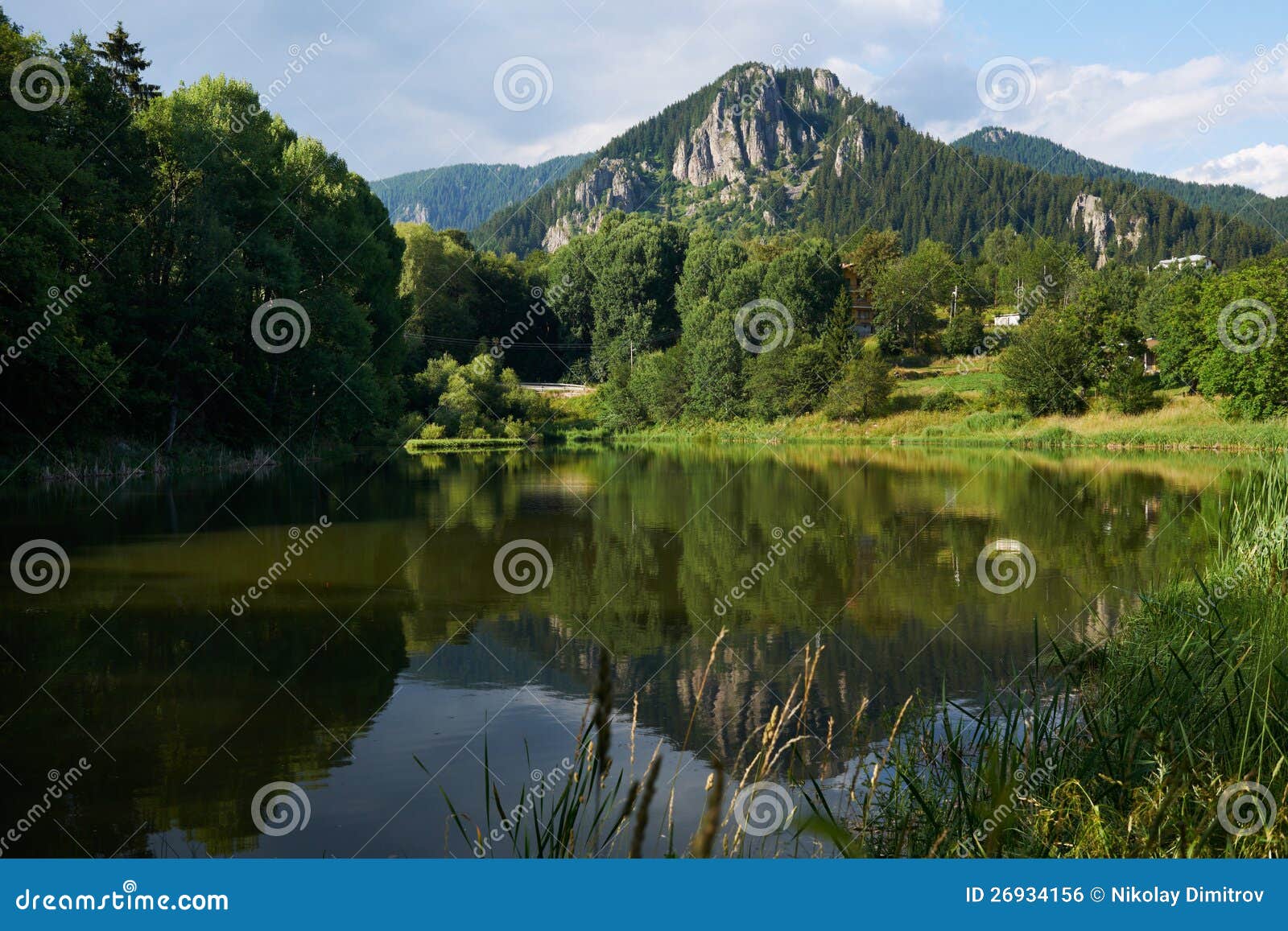 Smolyan lake, Bulgaria stock photo. Image of mountain - 26934156