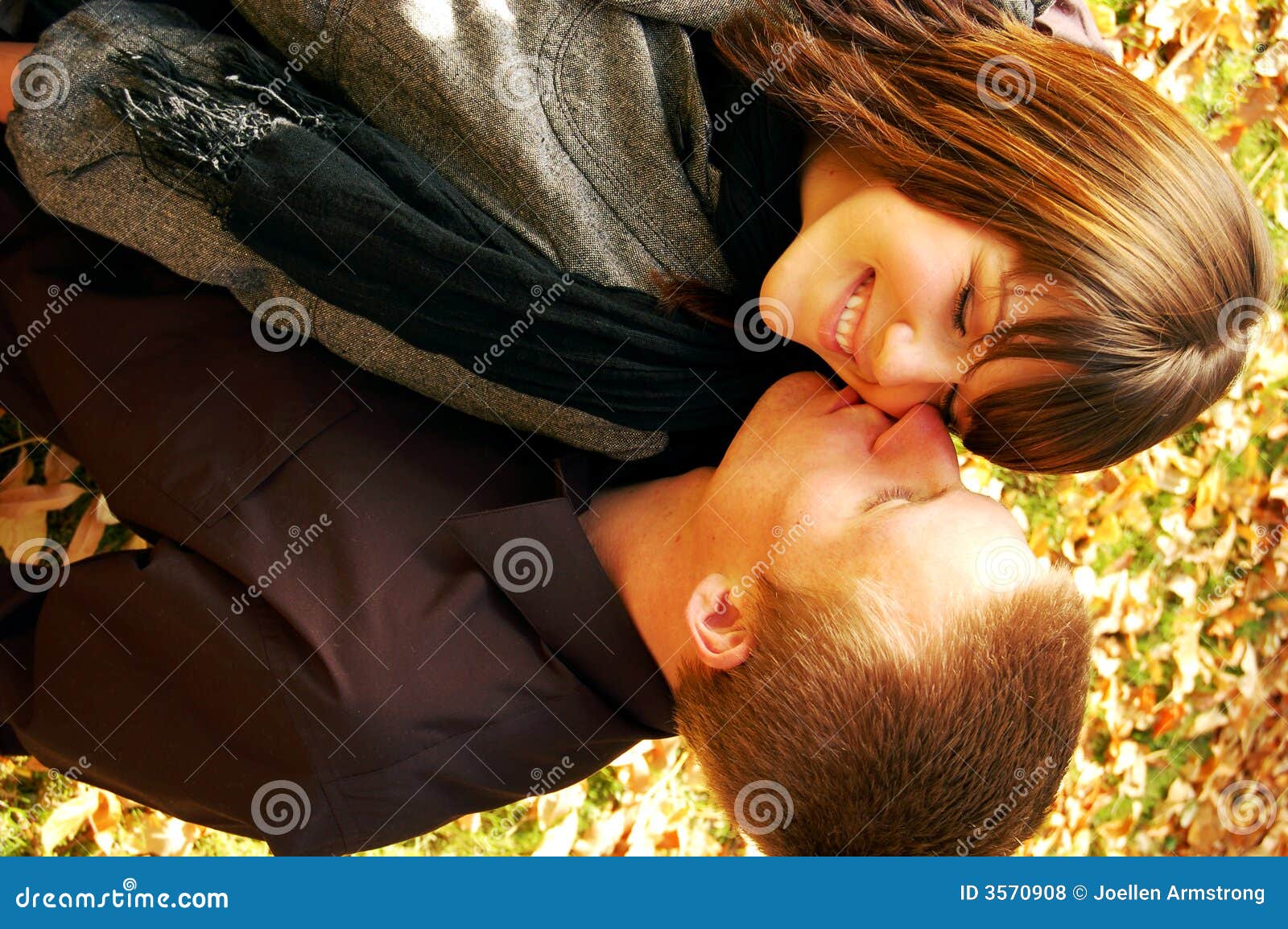 Smooching and Sweet stock photo. Image of nature, couple - 3570908