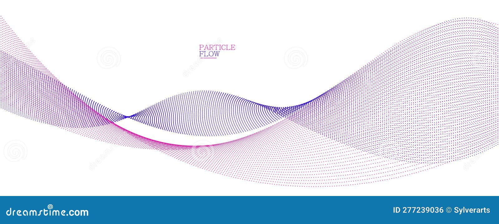 Smooth Abstract Background with Arrays of Flowing Particles, Light and ...