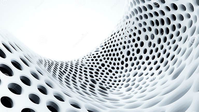 Smooth, Abstract Background Featuring Wave Like Structure with Pattern ...