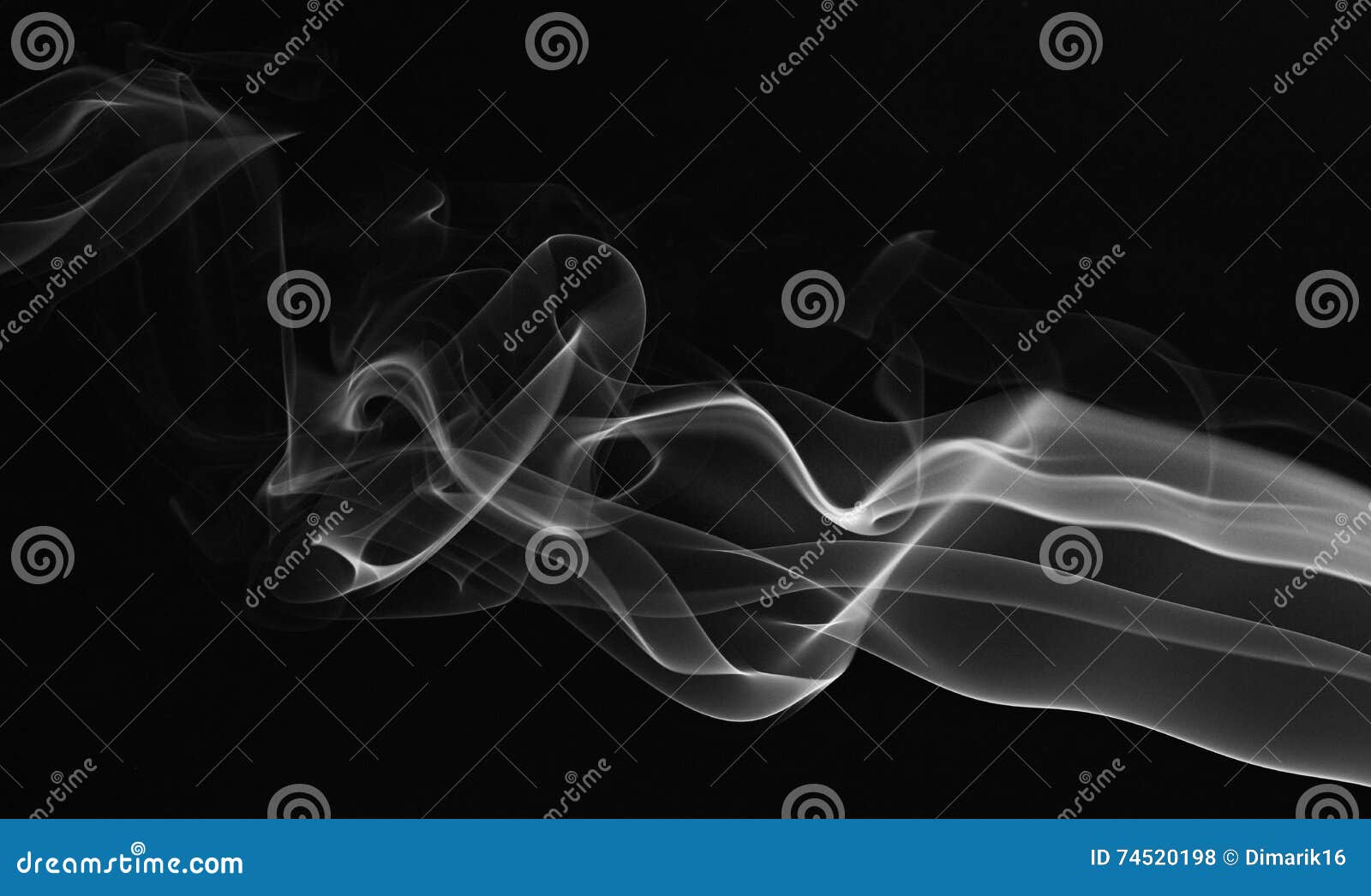 Smooth Abstract Smoke Lines Stock Photo - Image of stream, magic: 74520198