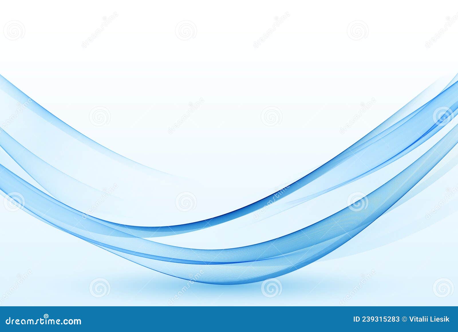 Smooth Abstract Wave Border Soft Background Modern Futuristic Layout ...
