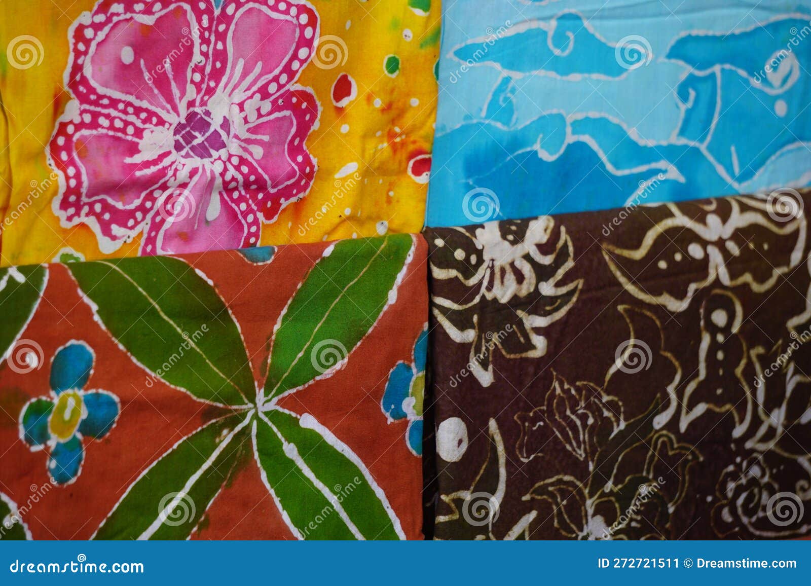 Smooth Batik Fabric Cloth Texture Stock Image - Image of graphic ...