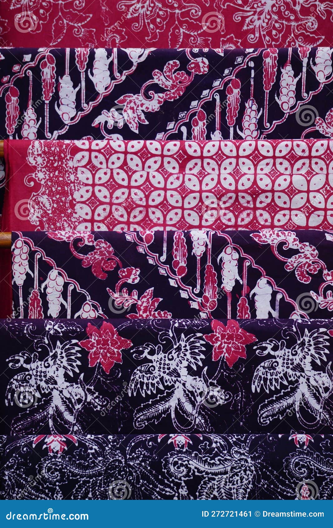 Smooth Batik Fabric Cloth Texture Stock Image - Image of artistic ...