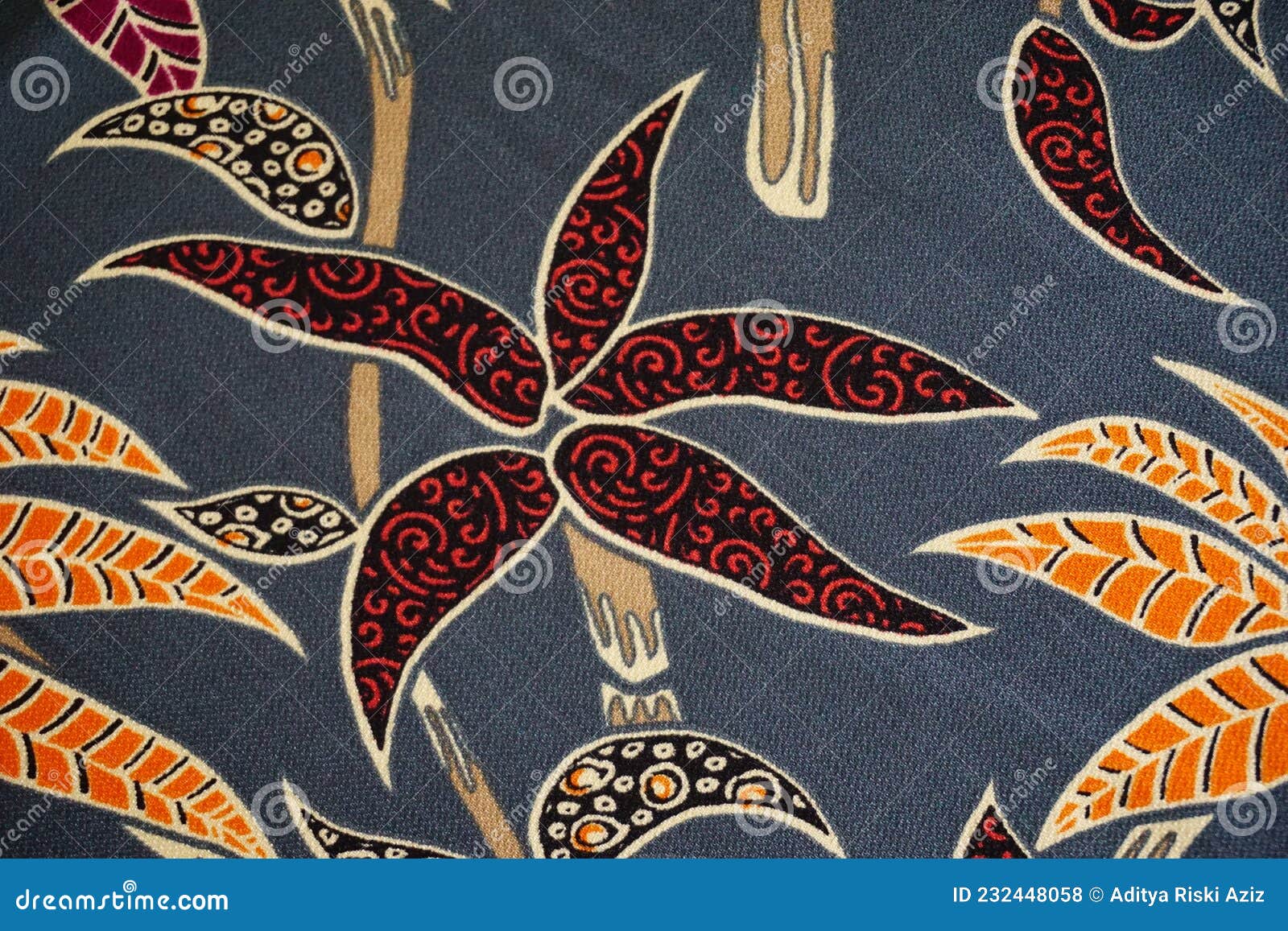 Smooth Batik Fabric Cloth Texture Stock Photo - Image of heritage ...