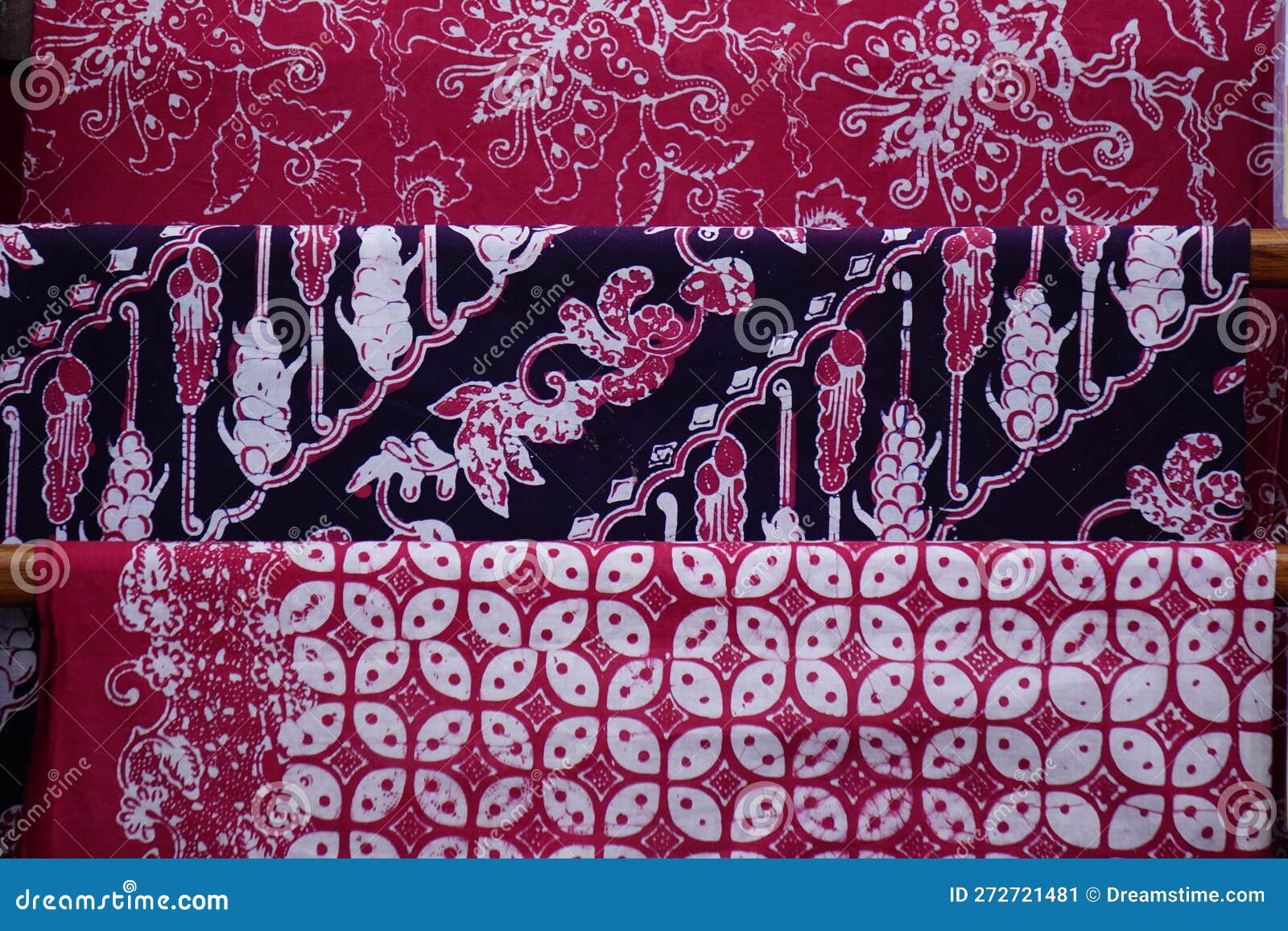 Smooth Batik Fabric Cloth Texture Stock Image - Image of decor ...