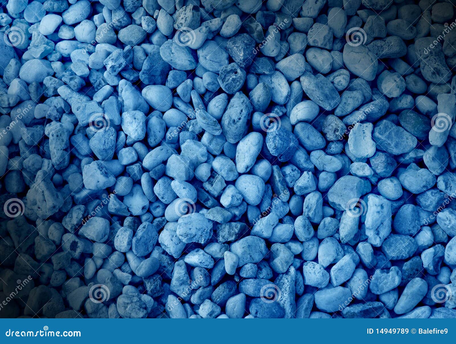 Smooth Blue Decorative Stone Background. Stock Image - Image of ground ...