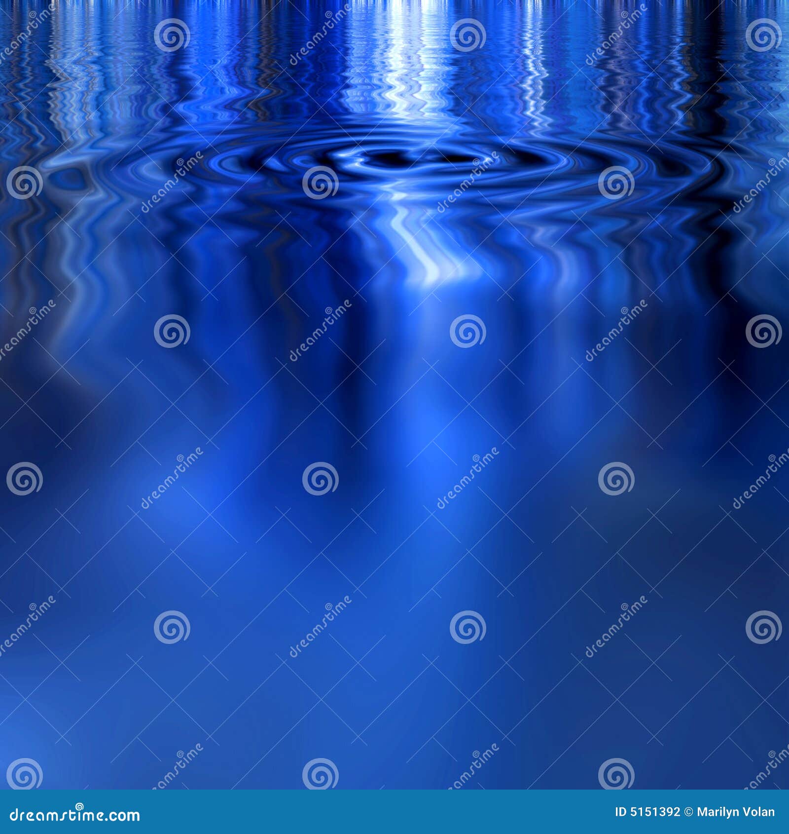 Smooth Blue Fabric Ripples Under Soft Lighting, Showcasing Waves And ...