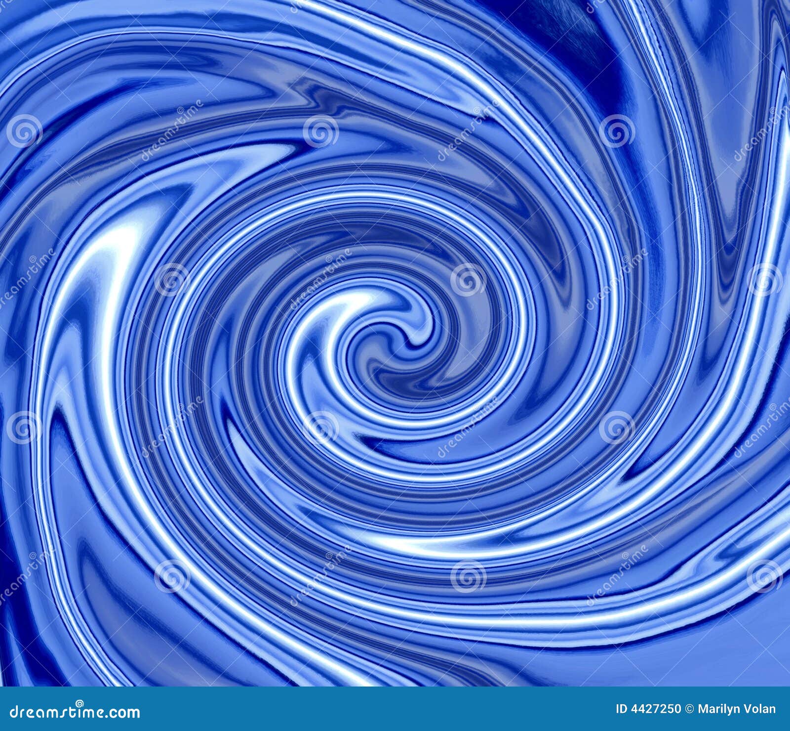 Smooth Blue Water Ripples stock illustration. Illustration of ...