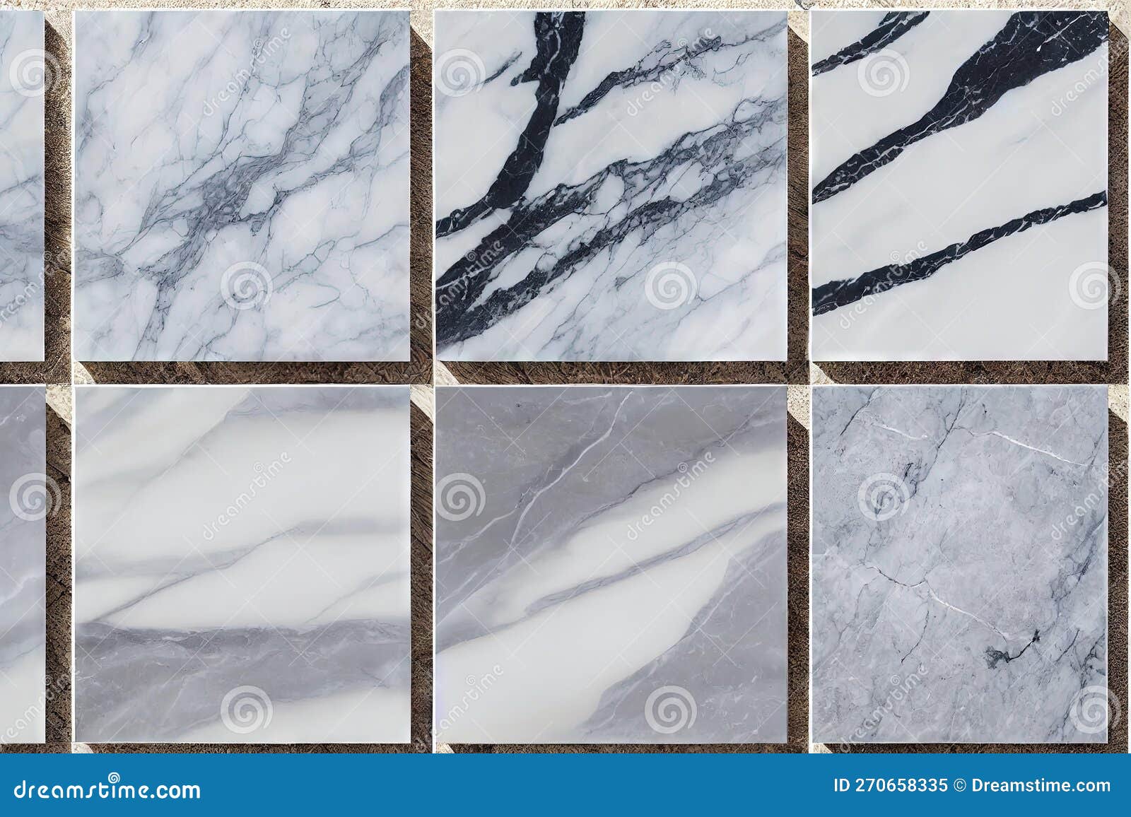 Smooth Bricks of Marble of Abstract Patterns. Stock Illustration ...
