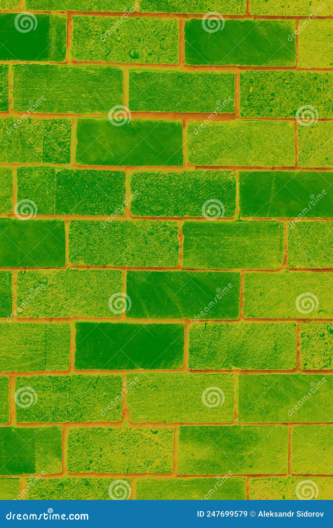 Smooth Brickwork, Changed Colors, Carp Background in Soft Pastel Colors ...