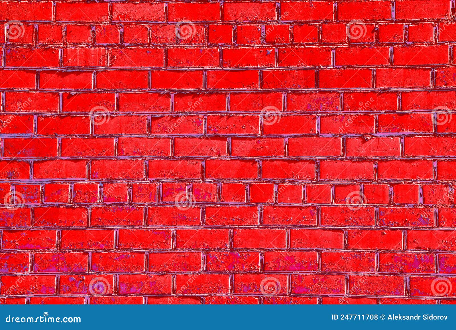 Smooth Brickwork, Changed Colors, Carp Background in Soft Pastel Colors ...