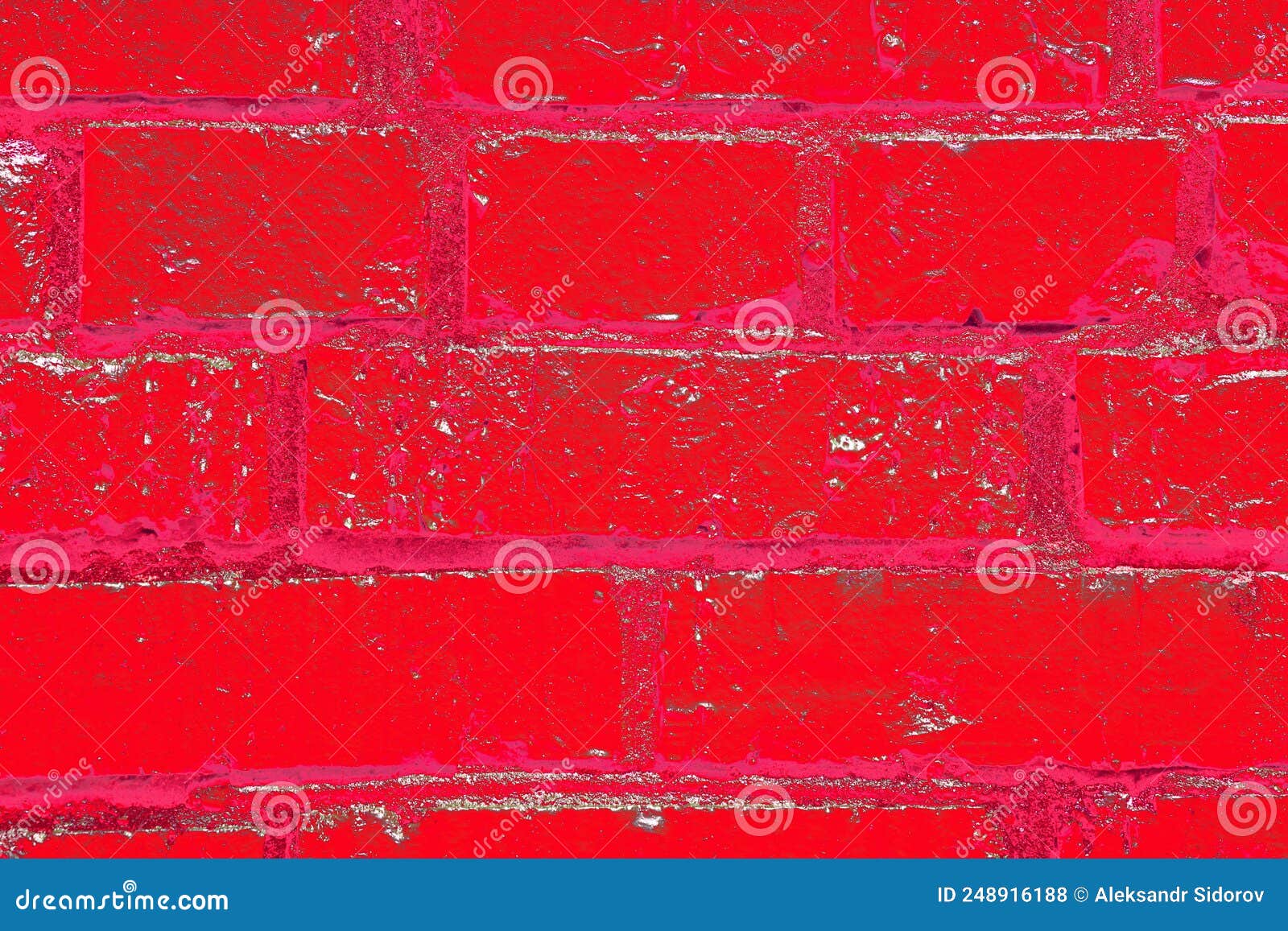 Smooth Brickwork, Changed Colors, Carp Background in Soft Pastel Colors ...