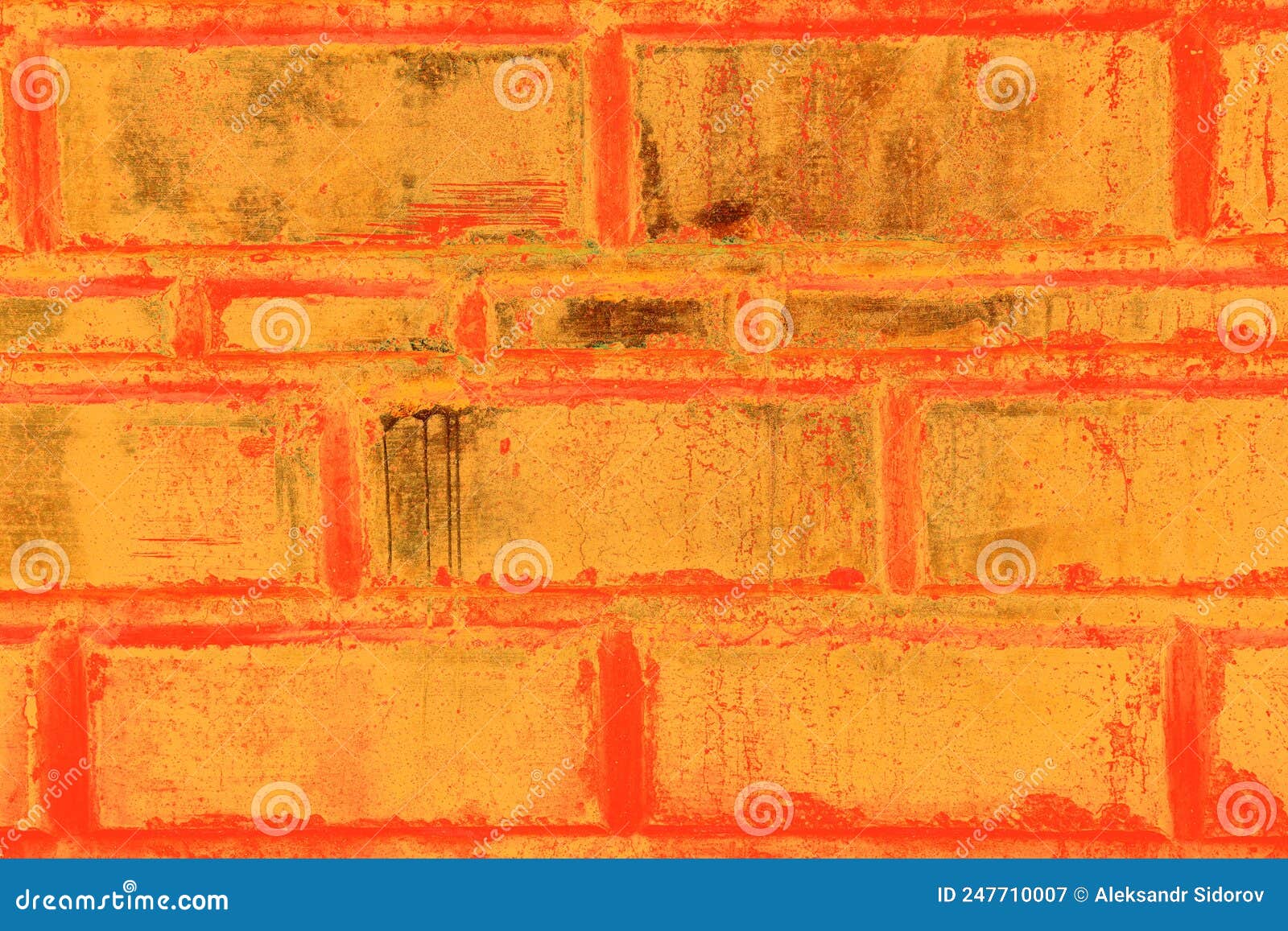 Smooth Brickwork, Changed Colors, Carp Background in Soft Pastel Colors ...