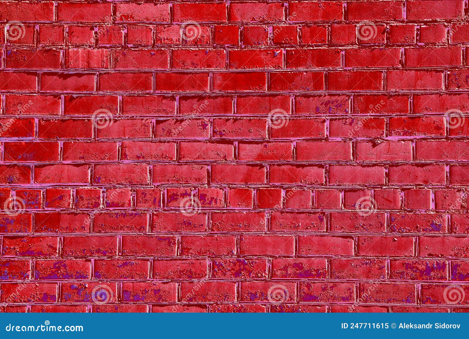 Smooth Brickwork, Changed Colors, Carp Background in Soft Pastel Colors ...