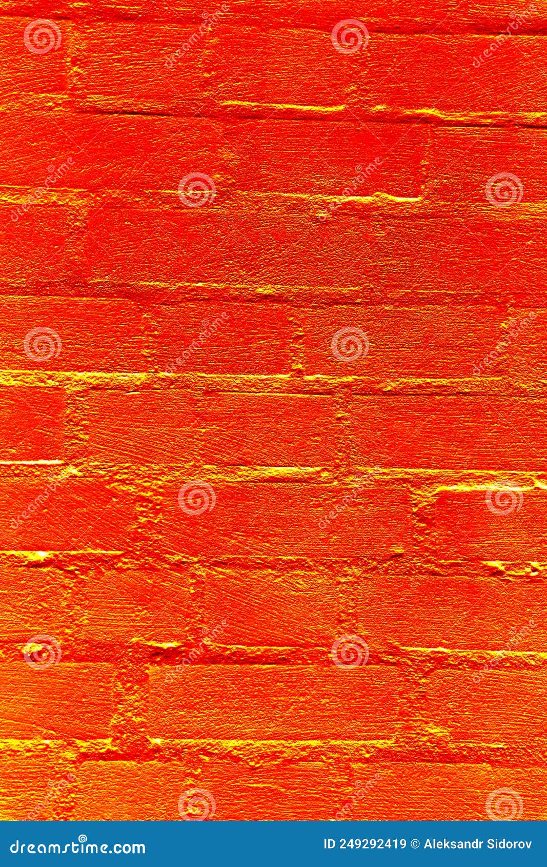 Smooth Brickwork, Changed Colors, Carp Background in Soft Pastel Colors ...