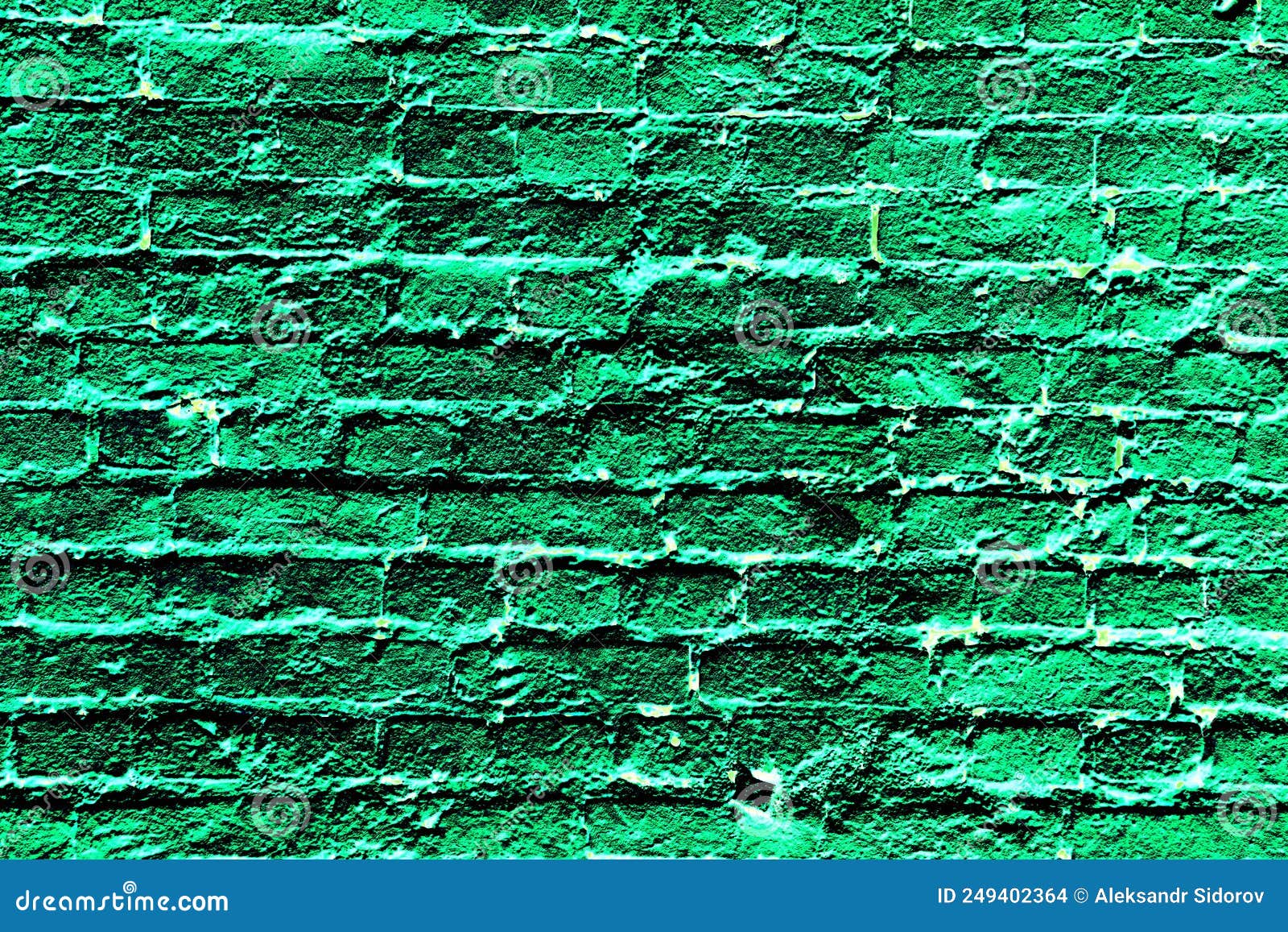 Smooth Brickwork, Changed Colors, Carp Background in Soft Pastel Colors ...