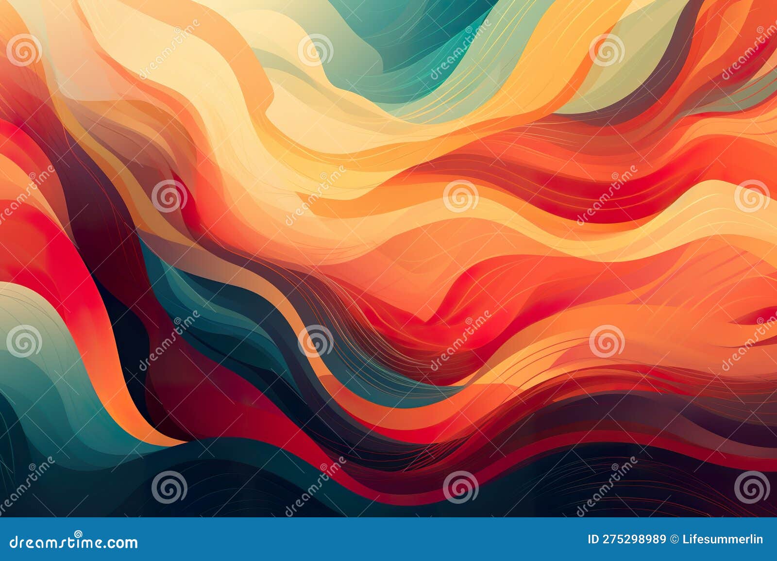 Smooth Color Gradient Background Stock Illustration - Illustration of ...