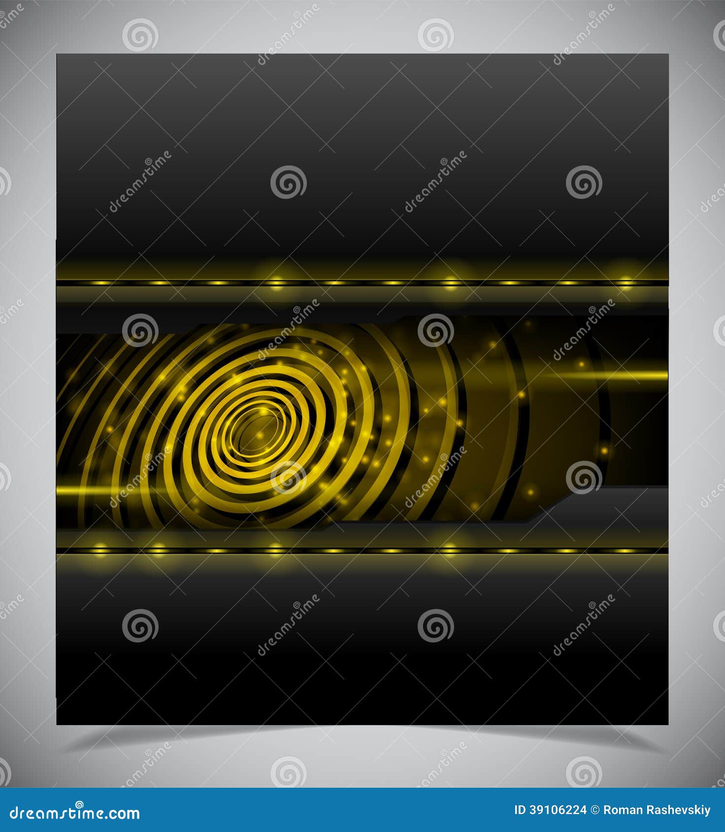 Smooth Colorful Abstract Techno Background Stock Vector - Illustration ...