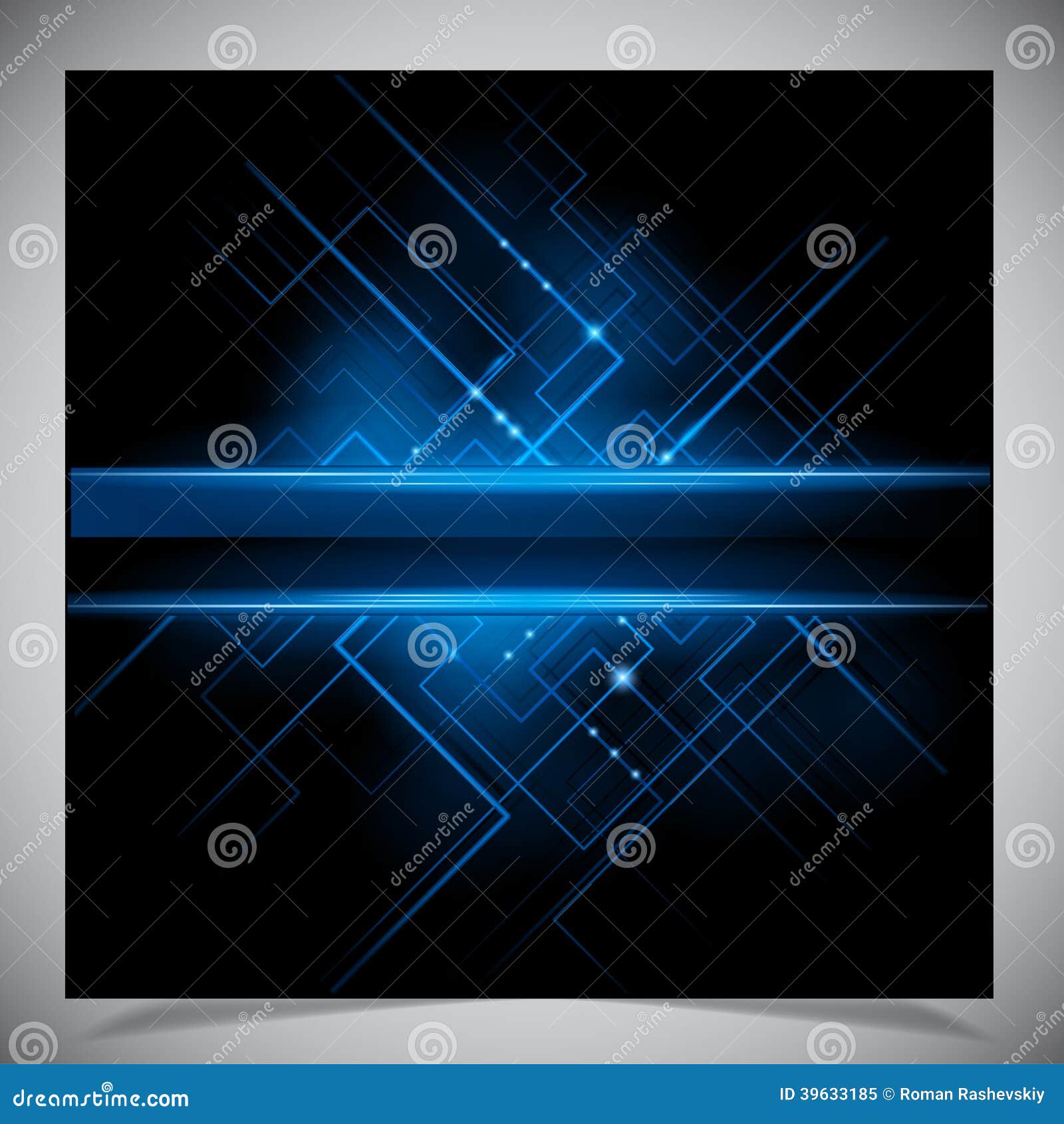 Smooth Colorful Abstract Techno Background Stock Vector - Illustration ...
