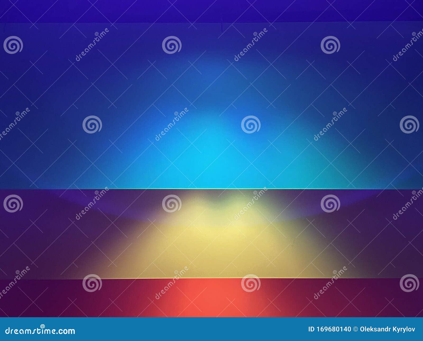 Smooth Colorful Background with Light Effect in Red and Blue Colors ...