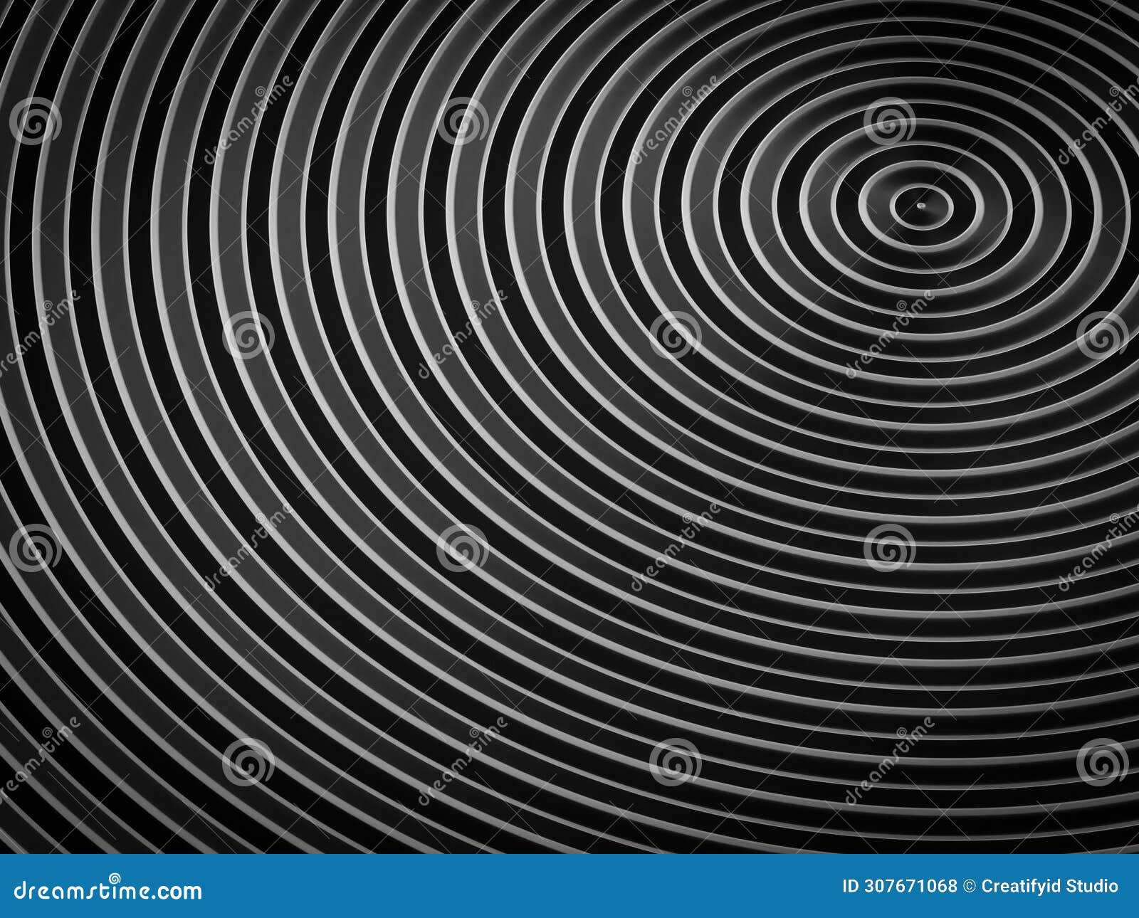 Smooth Concentric Black Rings or Circles Waves Background Wallpaper ...