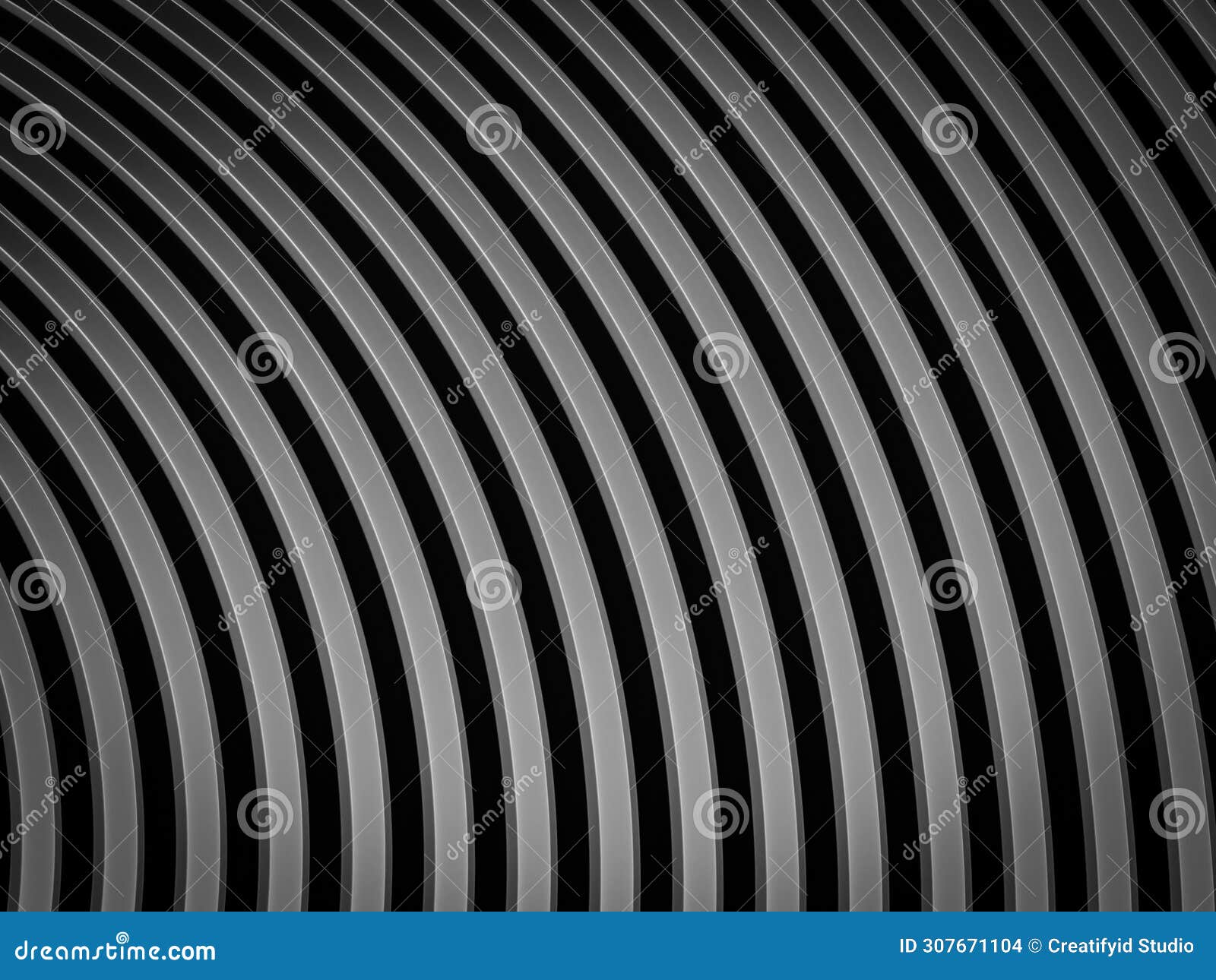 Smooth Concentric Random Offset White Rings Or Circles Background ...