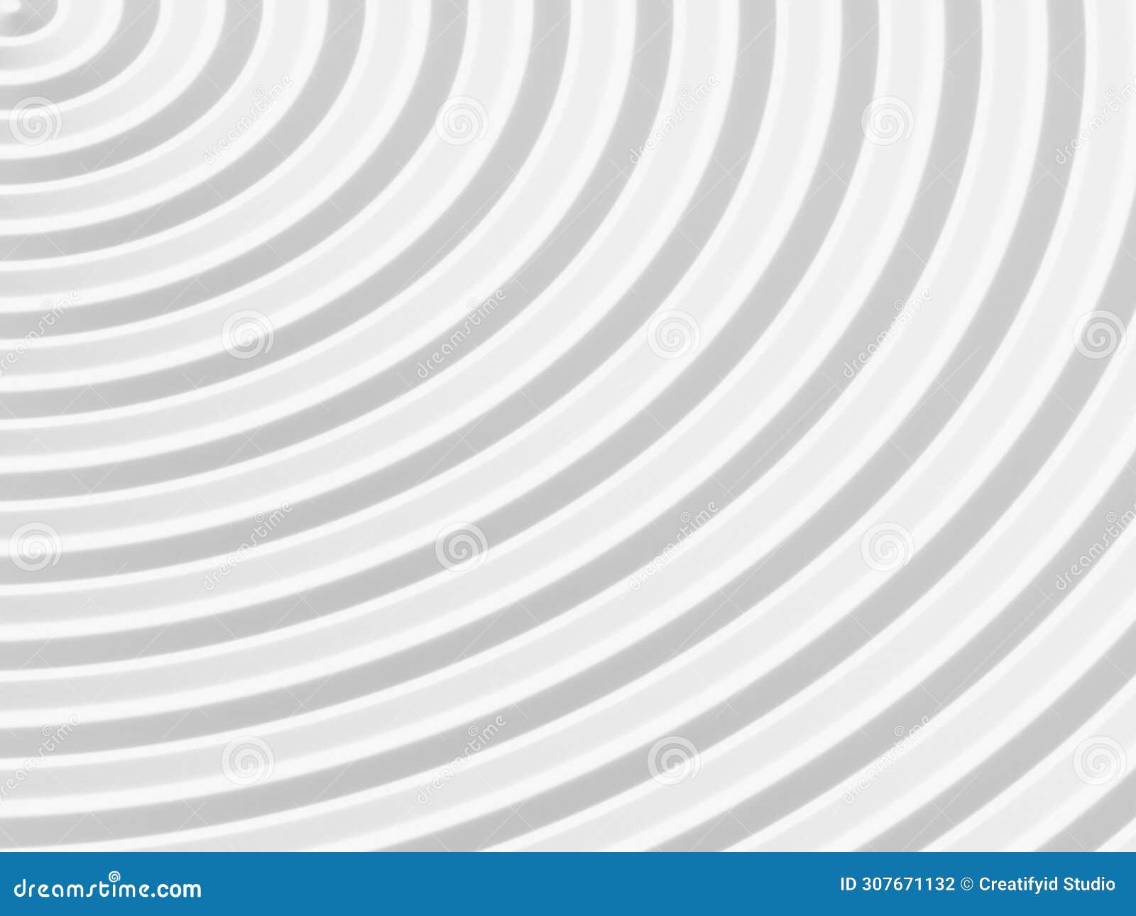 Smooth Concentric Random Offset White Rings Or Circles Background ...