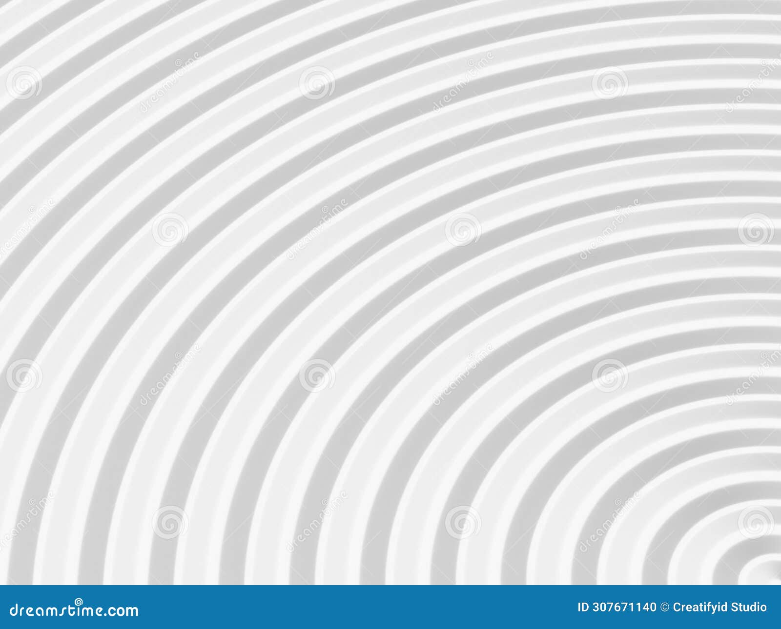 Smooth Concentric Random Offset White Rings Or Circles Background ...