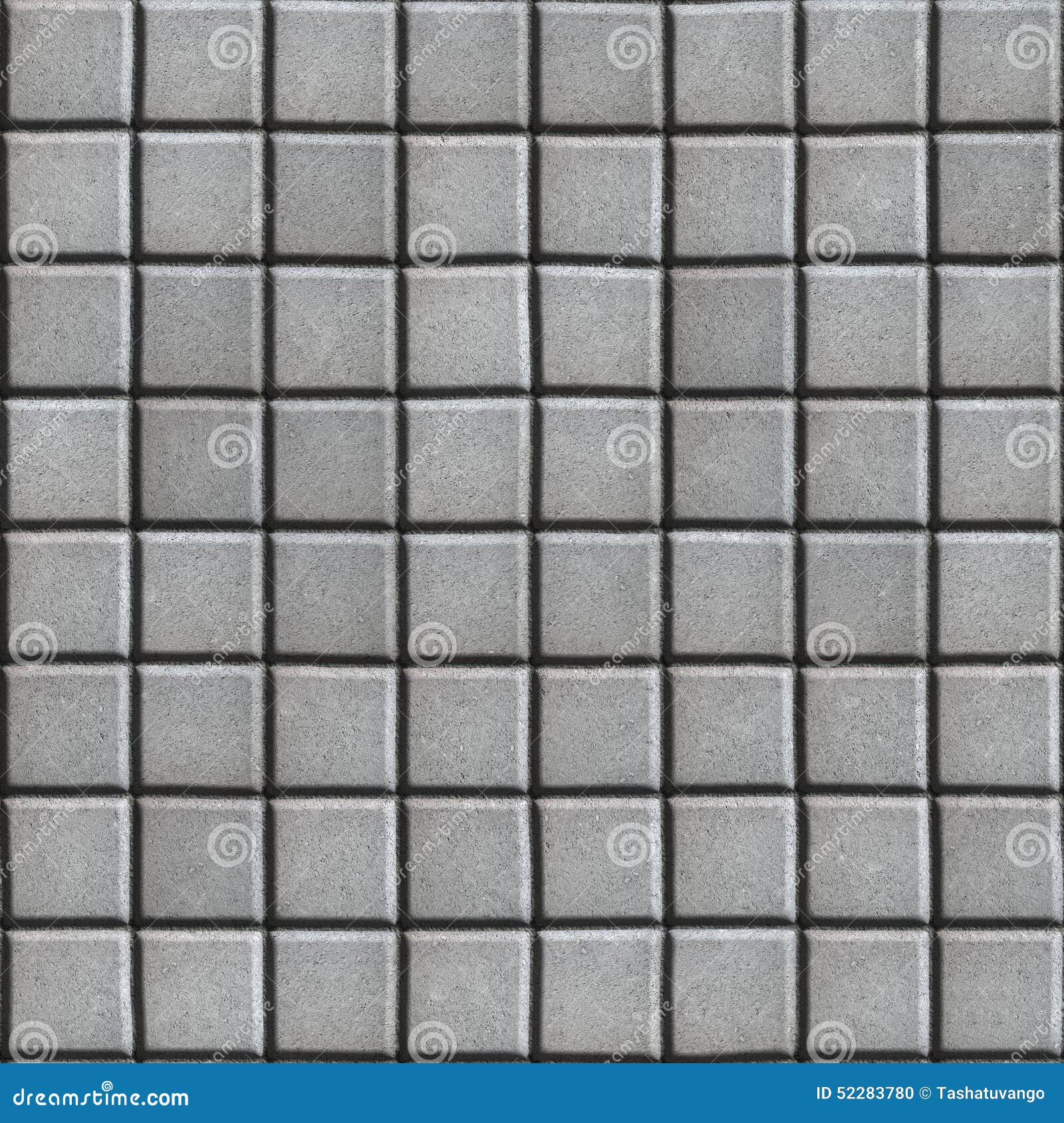 Smooth Concrete Pavement As Gray Square Stock Photo - Image of block ...