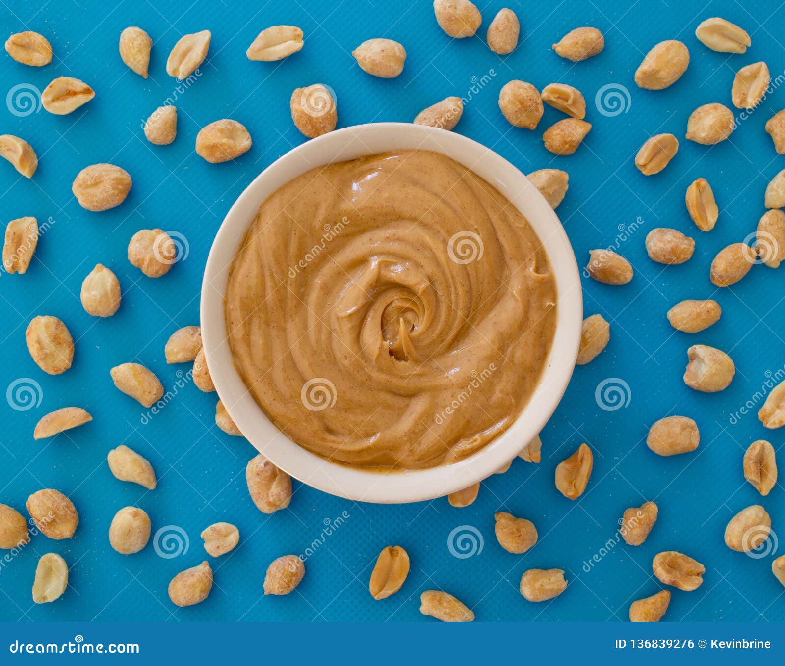 Peanut Butter and Peanuts stock photo. Image of closeup - 136839276